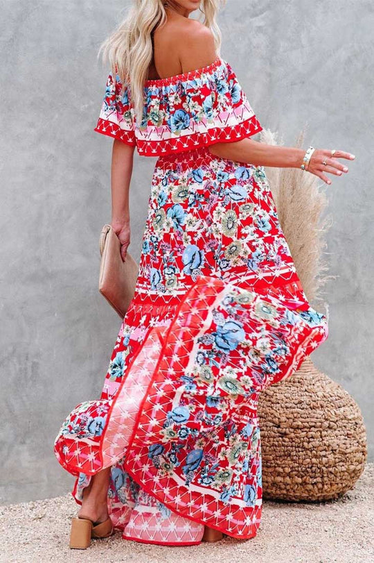 Robe Longue Bohème Chic | Idylle Bohémienne